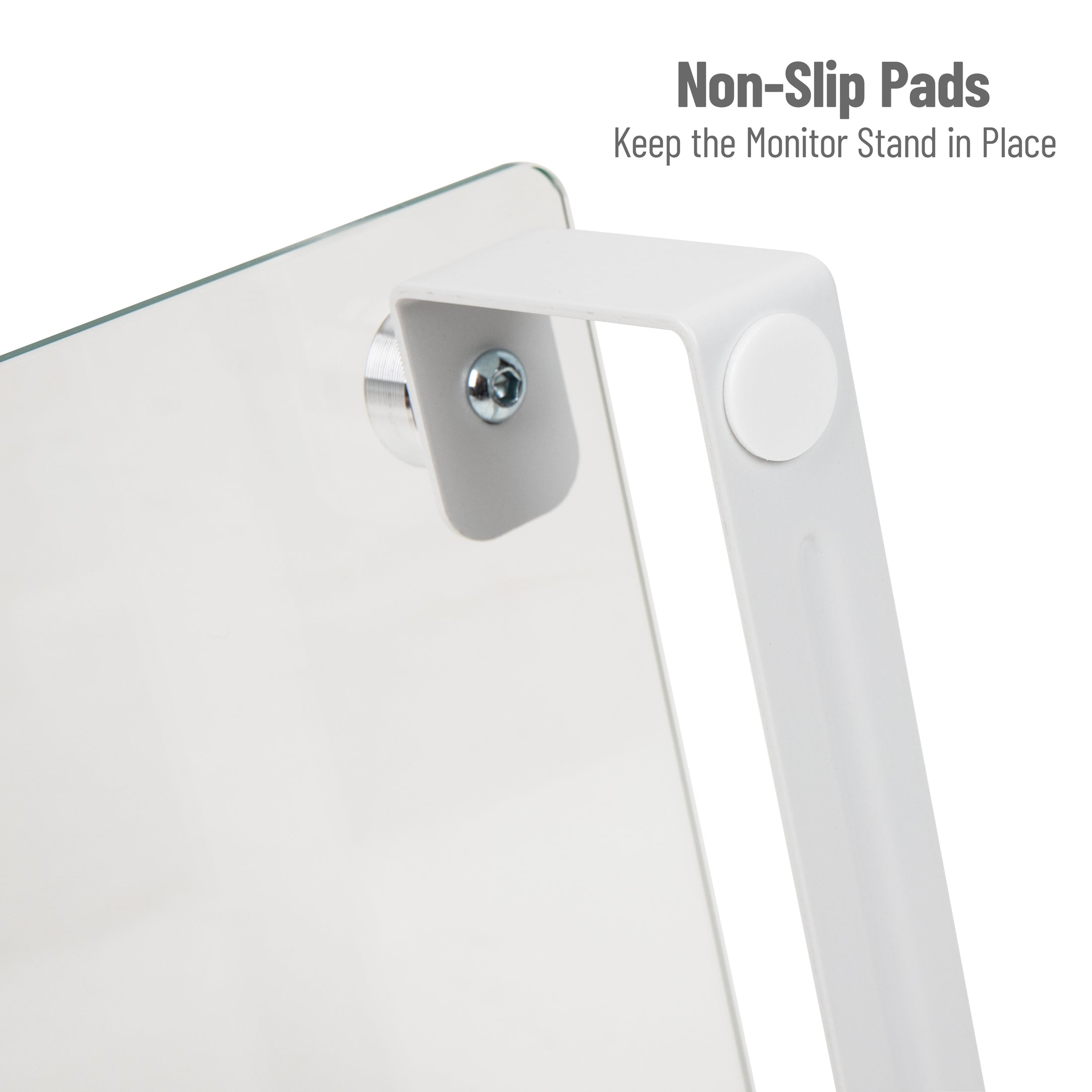 Mind Reader Monitor Stand, Contemporary, Desktop Organizer, Laptop Ris ...