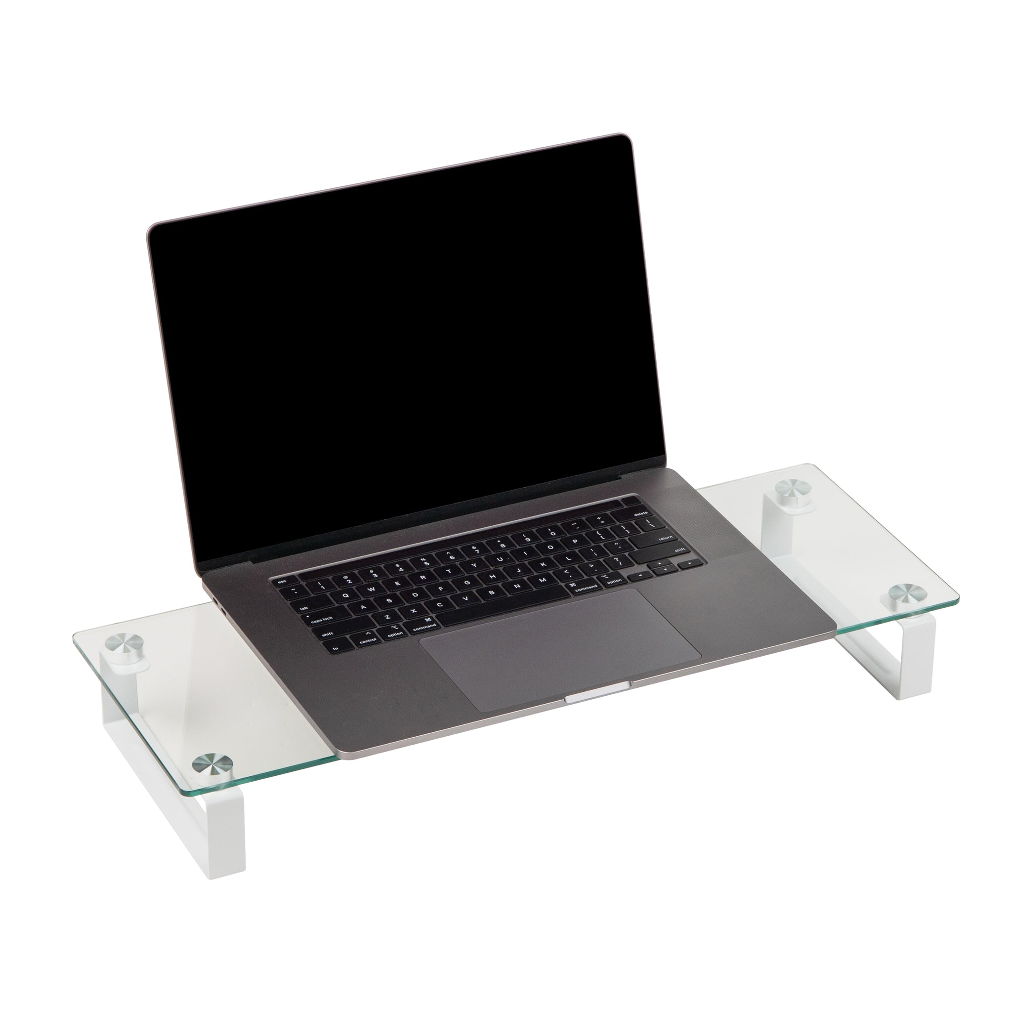 Mind Reader Monitor Stand, Contemporary, Desktop Organizer, Laptop Ris ...