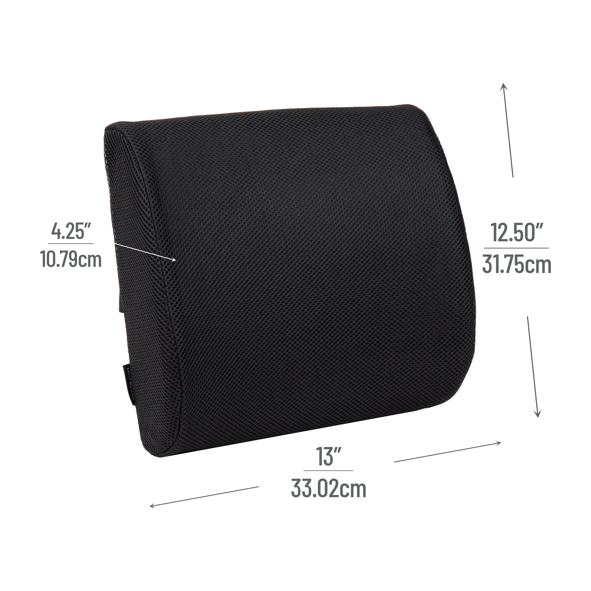 Mind Reader Ergonomic Lower Back Cushion, Office Chair Support, Postur ...