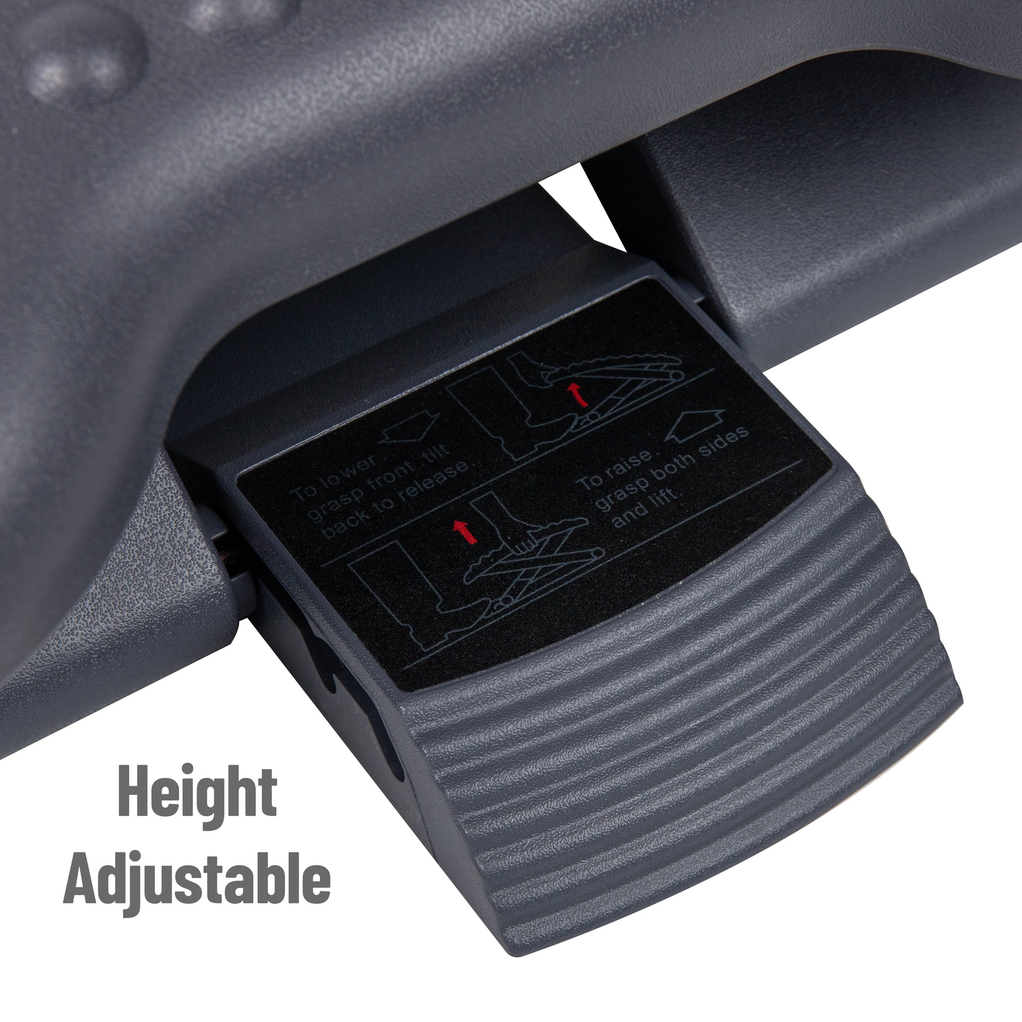 Mind Reader Foot Rest, Under Desk at Work, Ergonomic, Height Adjustabl – Mindreaderstore